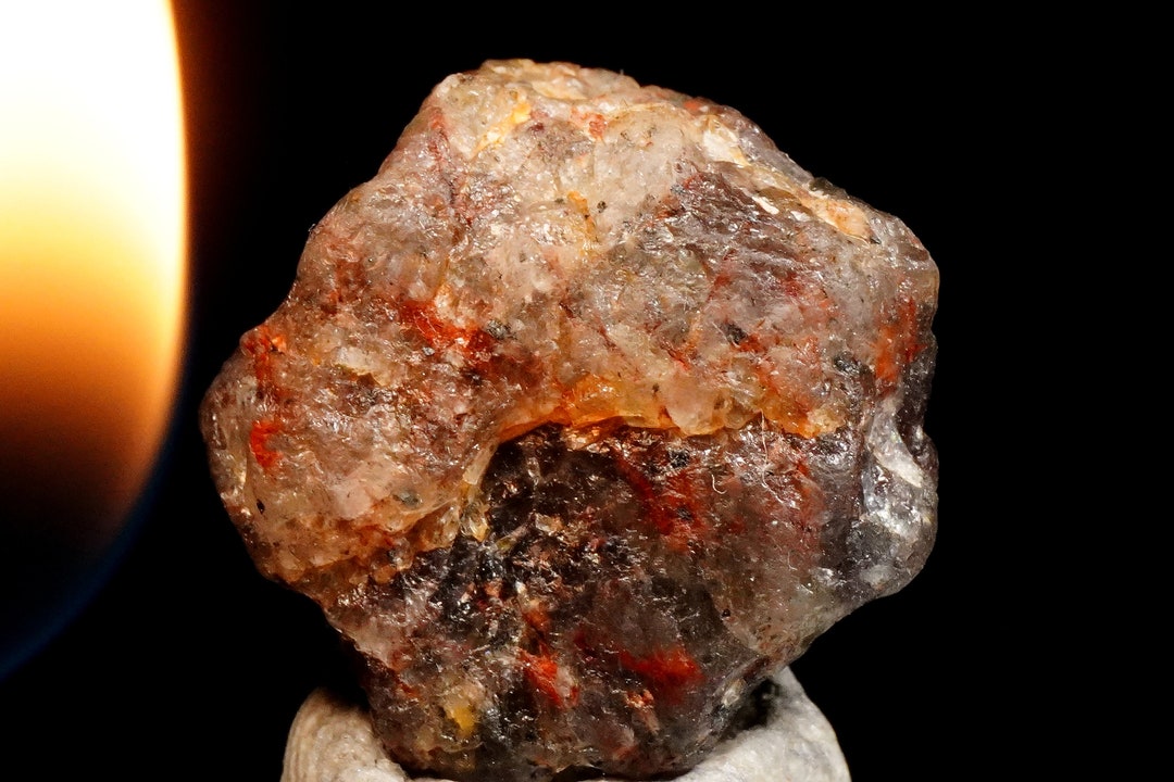 Blue, Red, Gold STAR CHRYSOBERYL ALEXANDRITE ~ 20ct ~ 20x20mm ~ High ...