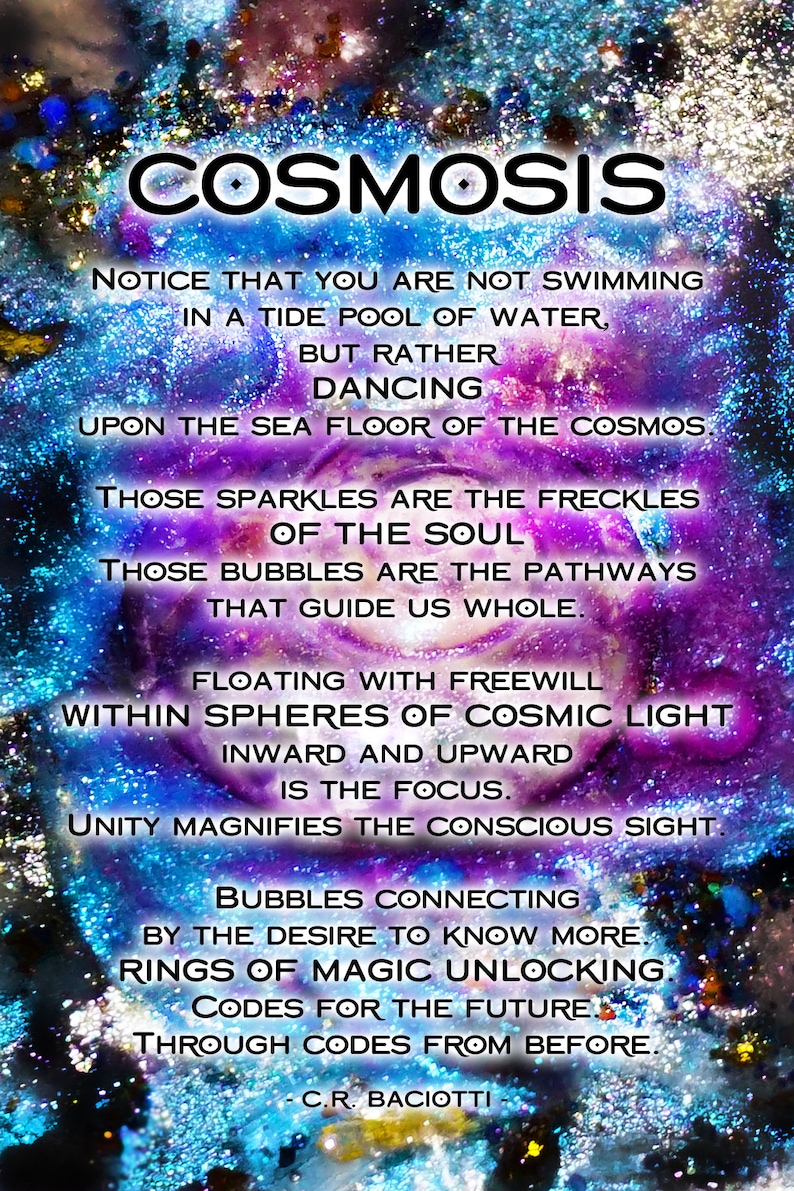 Cosmosis - Orgonite Galaxy Pyramid - Meditation Tool Cosmic Visionary ...