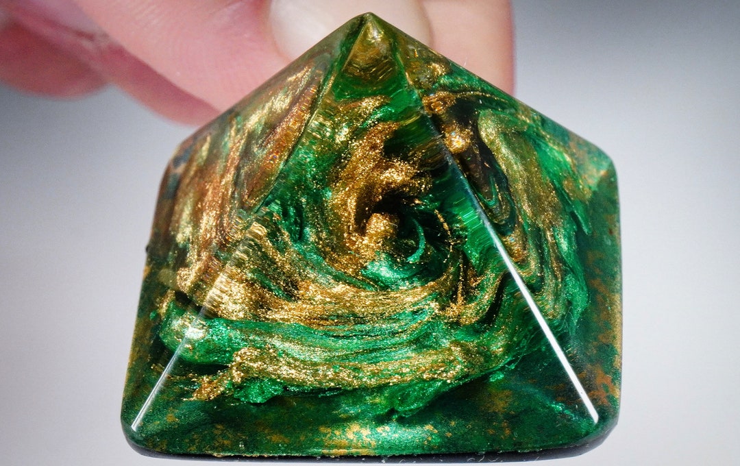 Wishing Well Portal Pendant Galaxy Pyramid Orgonite Orgone Energy ...