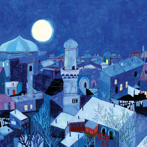 Moonlight Print Night Print Blue Print Blue Wall Decor - Etsy