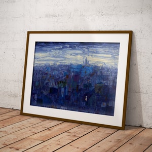Night in Paris Print, France Wall Decor, Paris Poster, Night Print ...