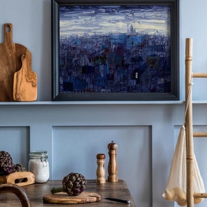 Night in Paris Print, France Wall Decor, Paris Poster, Night Print ...