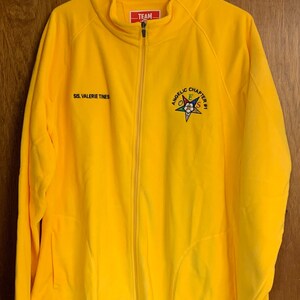 OES Fleece Sweater/jacket Light Weight - Etsy