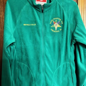 OES Fleece Sweater/jacket Light Weight - Etsy