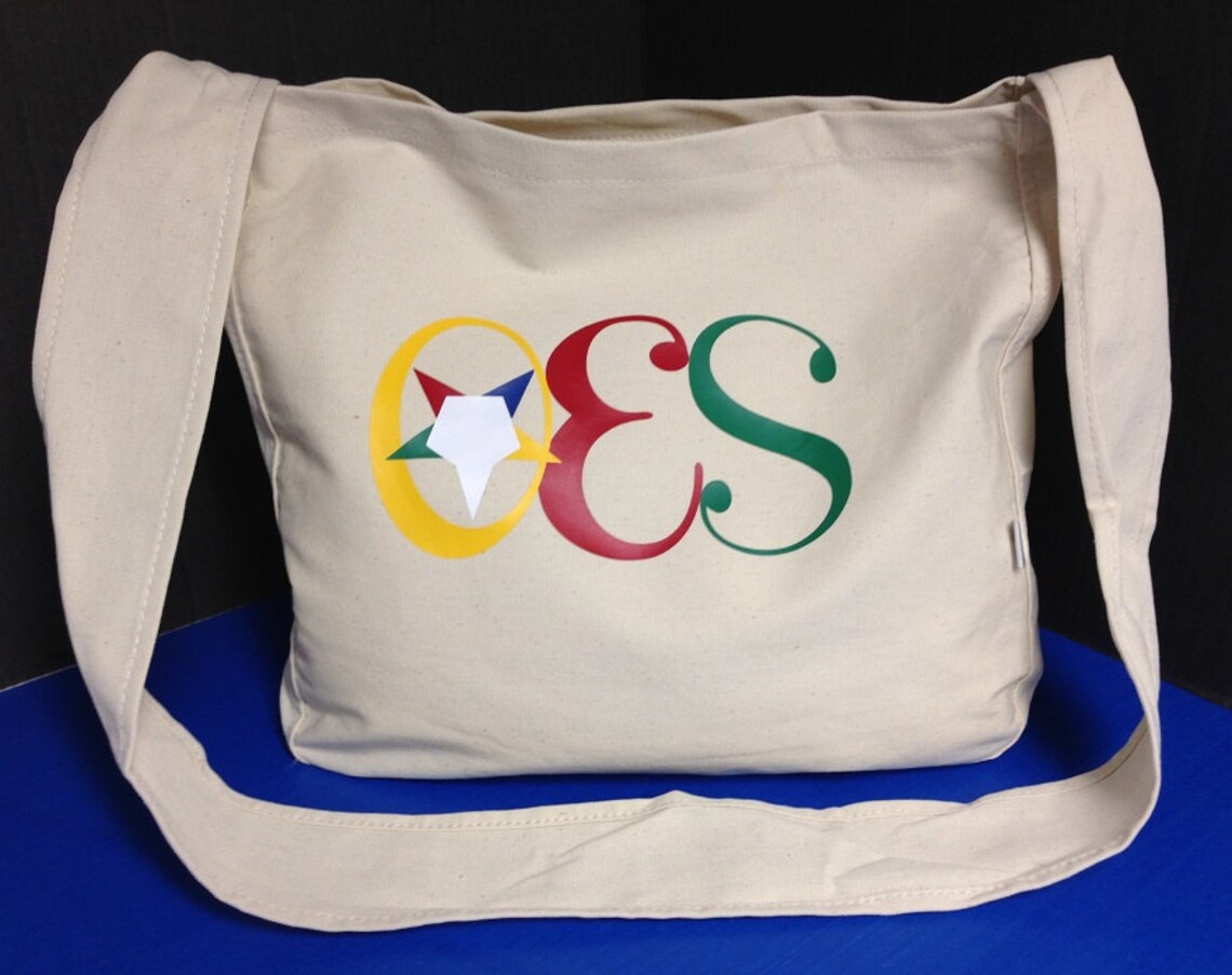 OES Open Tote With Long Shoulder Strap - Etsy