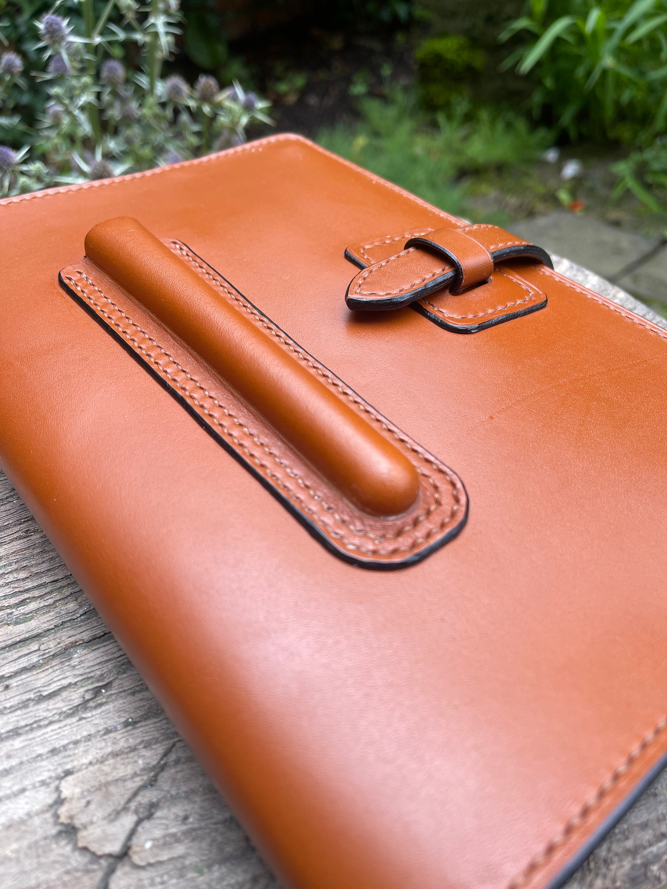 Leather Note Book Cover - Etsy