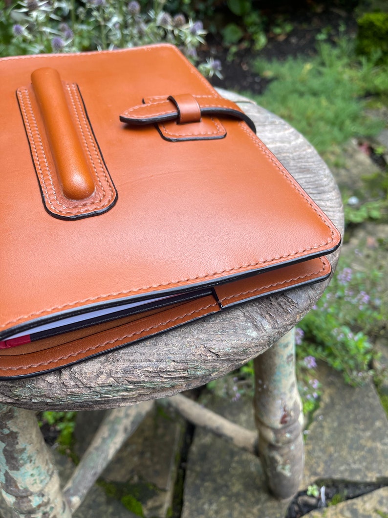 Leather Note Book Cover - Etsy