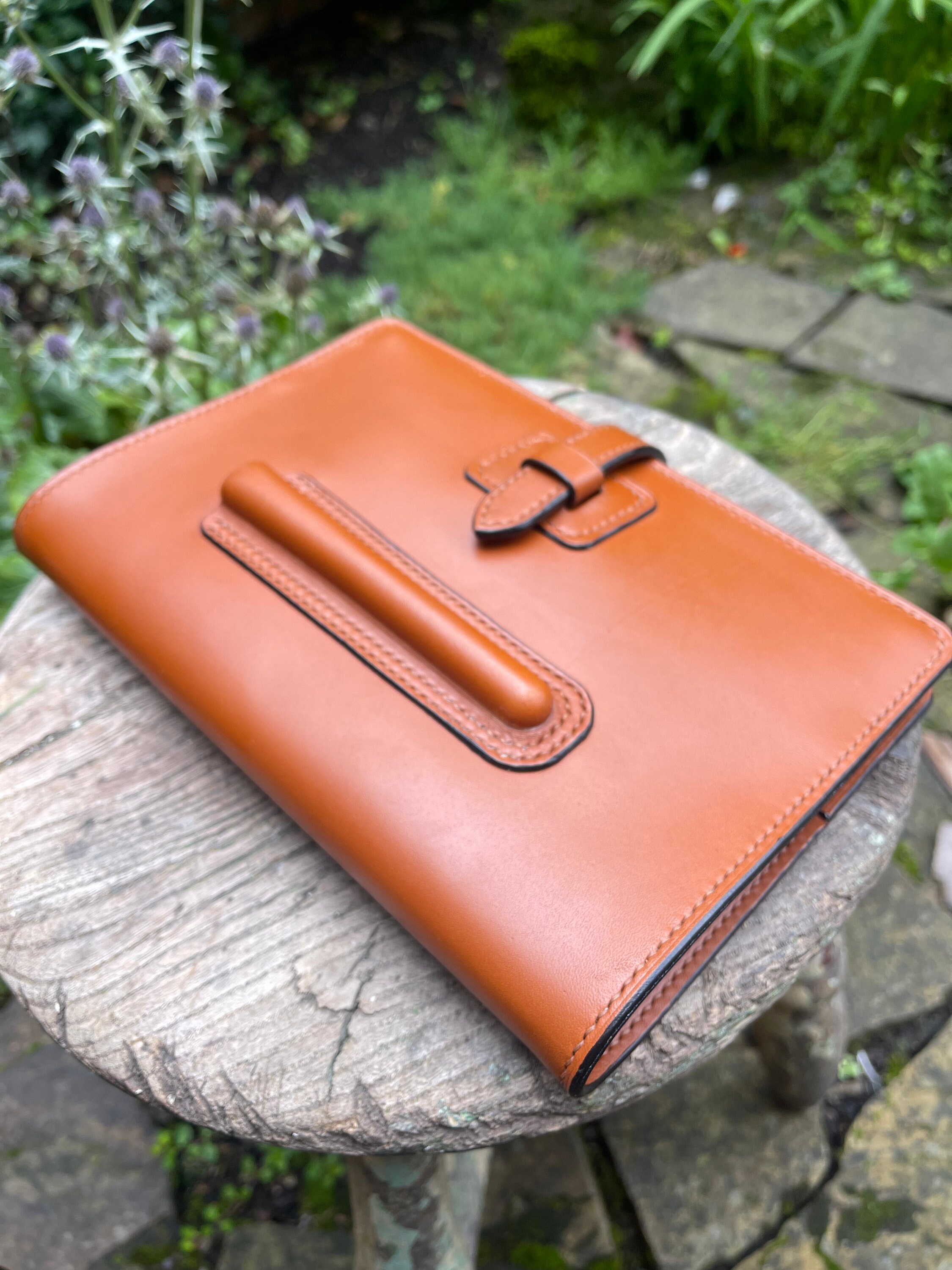 Leather Note Book Cover - Etsy