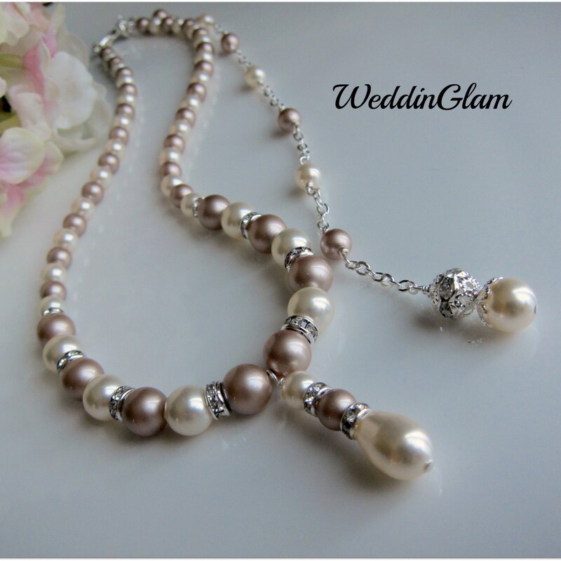 Low Back Necklace - Etsy