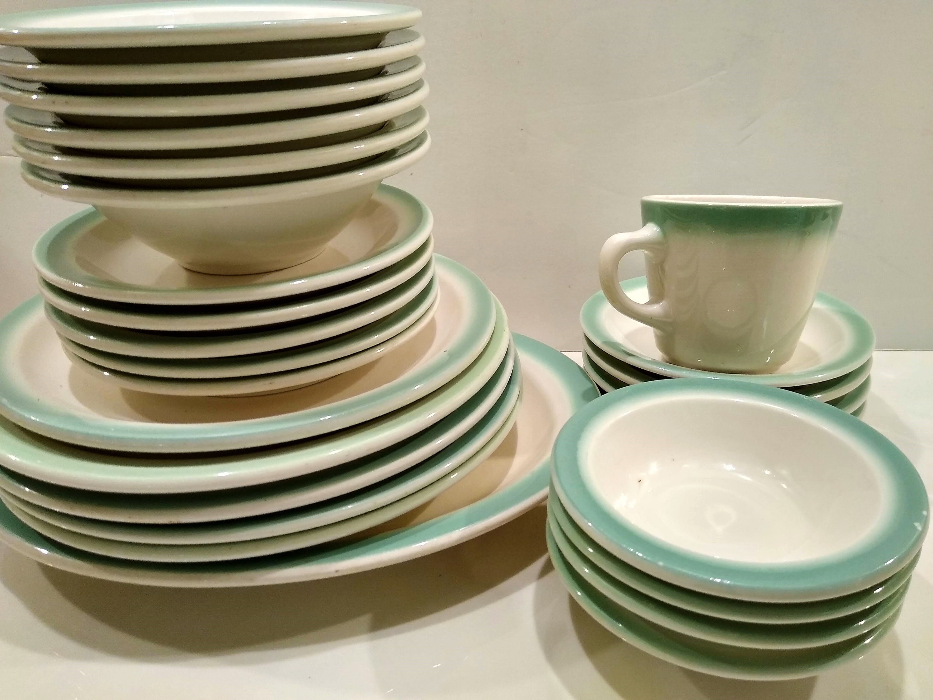 Kitchen & Dining Homer Laughlin vintage dinner plate mid century modern ...