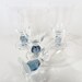 Schott Zweisel Conte Blue Ice Tea and Burgundy Wine Glasses - Etsy