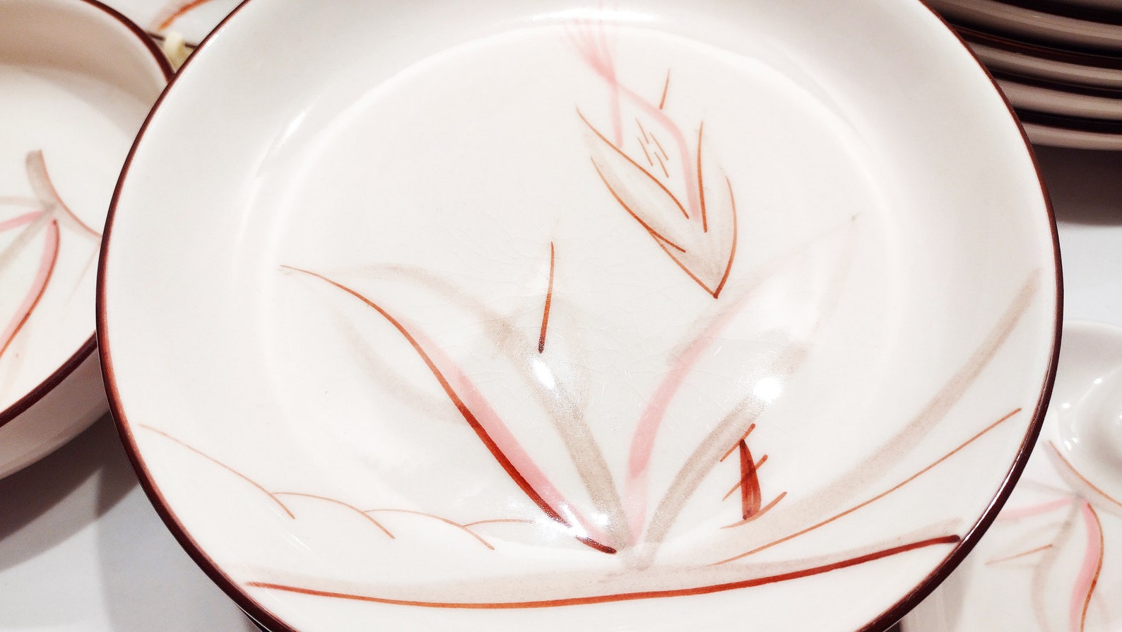 Mid Century Modern Winfield Dragon Flower Dinnerware From the 1940s ...