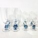 Schott Zweisel Conte Blue Ice Tea and Burgundy Wine Glasses - Etsy