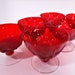 Seneca Glass, Driftwood Red Champagne Tall Sherbets, Set of 6 - Etsy