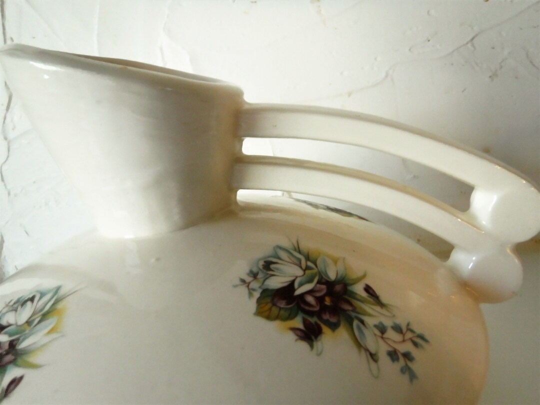 Red Wing Art Deco Pitcher 1580 Form, Unique Hand Inscribed RW Makers ...