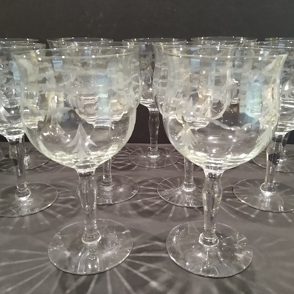 Crystal Stemware - Etsy
