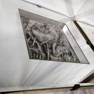 Early Mid Century Signed Sebet Silverman Nurre Silver Botanial Base ...