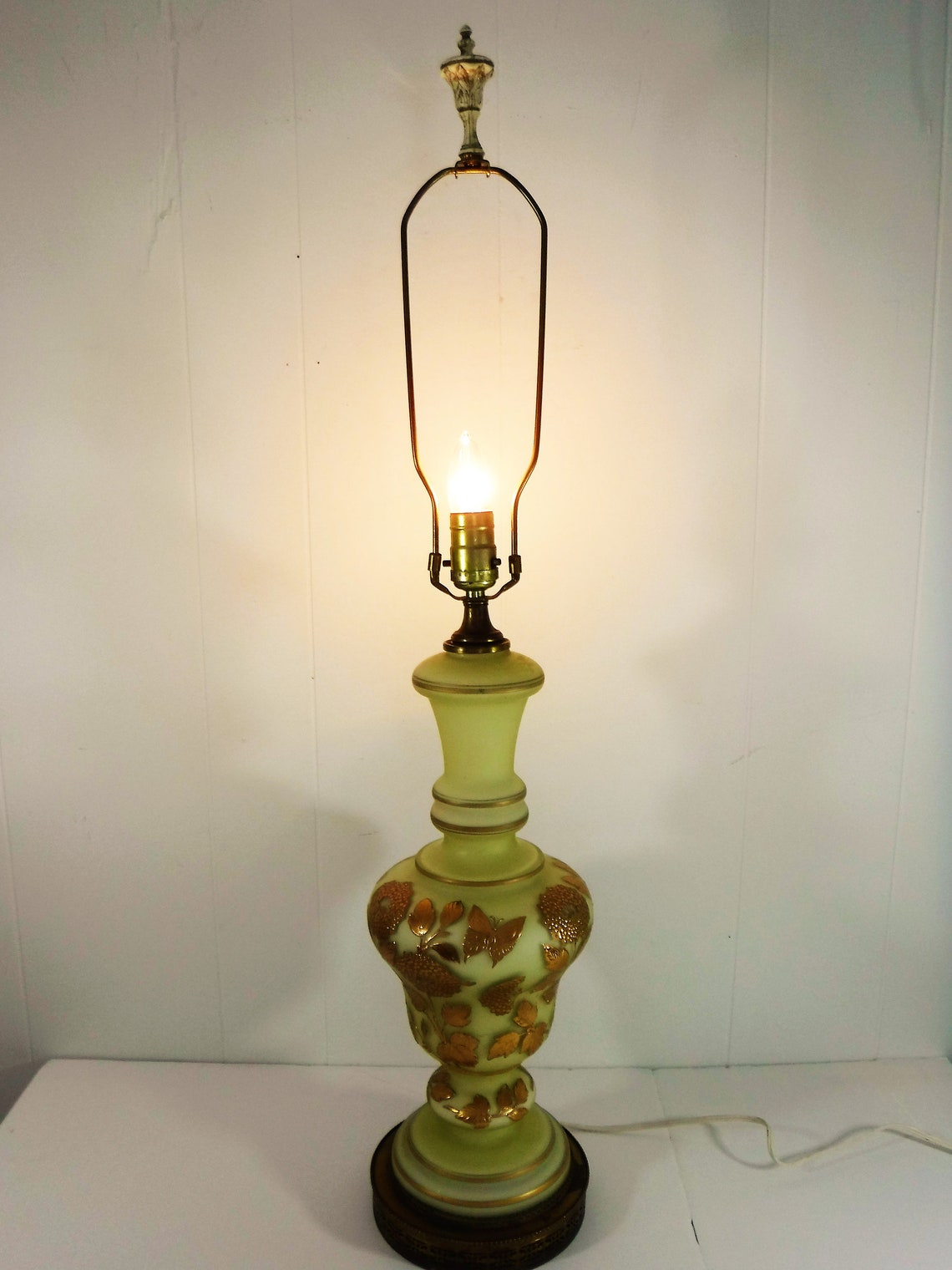 Hollywood Regency Carl Falkenstein Table Lamp. Heavy Gold Gilt - Etsy