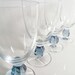 Schott Zweisel Conte Blue Ice Tea and Burgundy Wine Glasses - Etsy