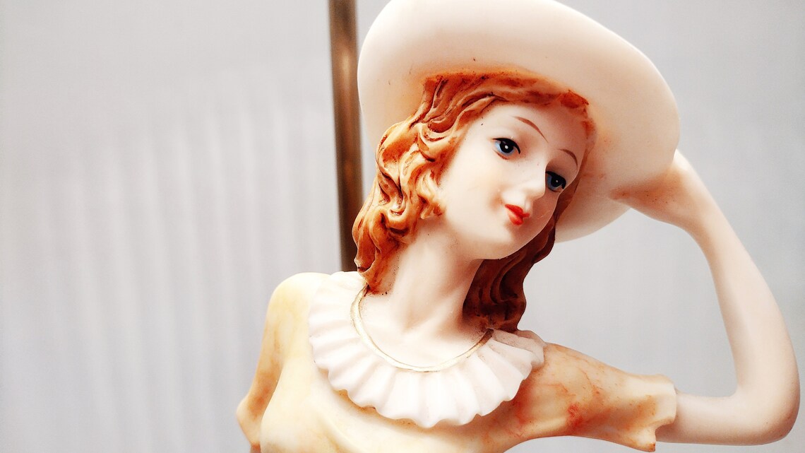 1990's Crosa Collection Beautiful Figural Golden Haired - Etsy