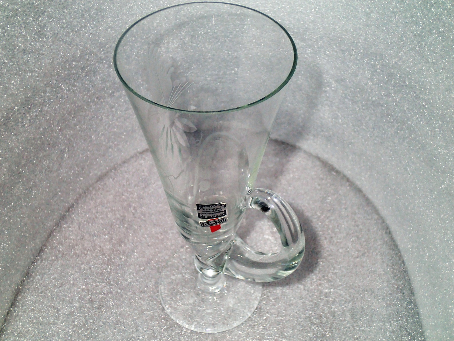 Vintage RASTAL Crystal Horn Beer Stein 16oz Octoberfest Mug | Etsy