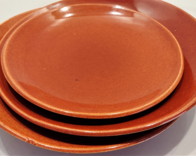 Eva Zeisel Town and Country for Red Wing Rust Dinnerware, Bread Plate ...