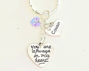 Cousins Est. Penny Keychain Cousin Keychain Gift for Cousin - Etsy