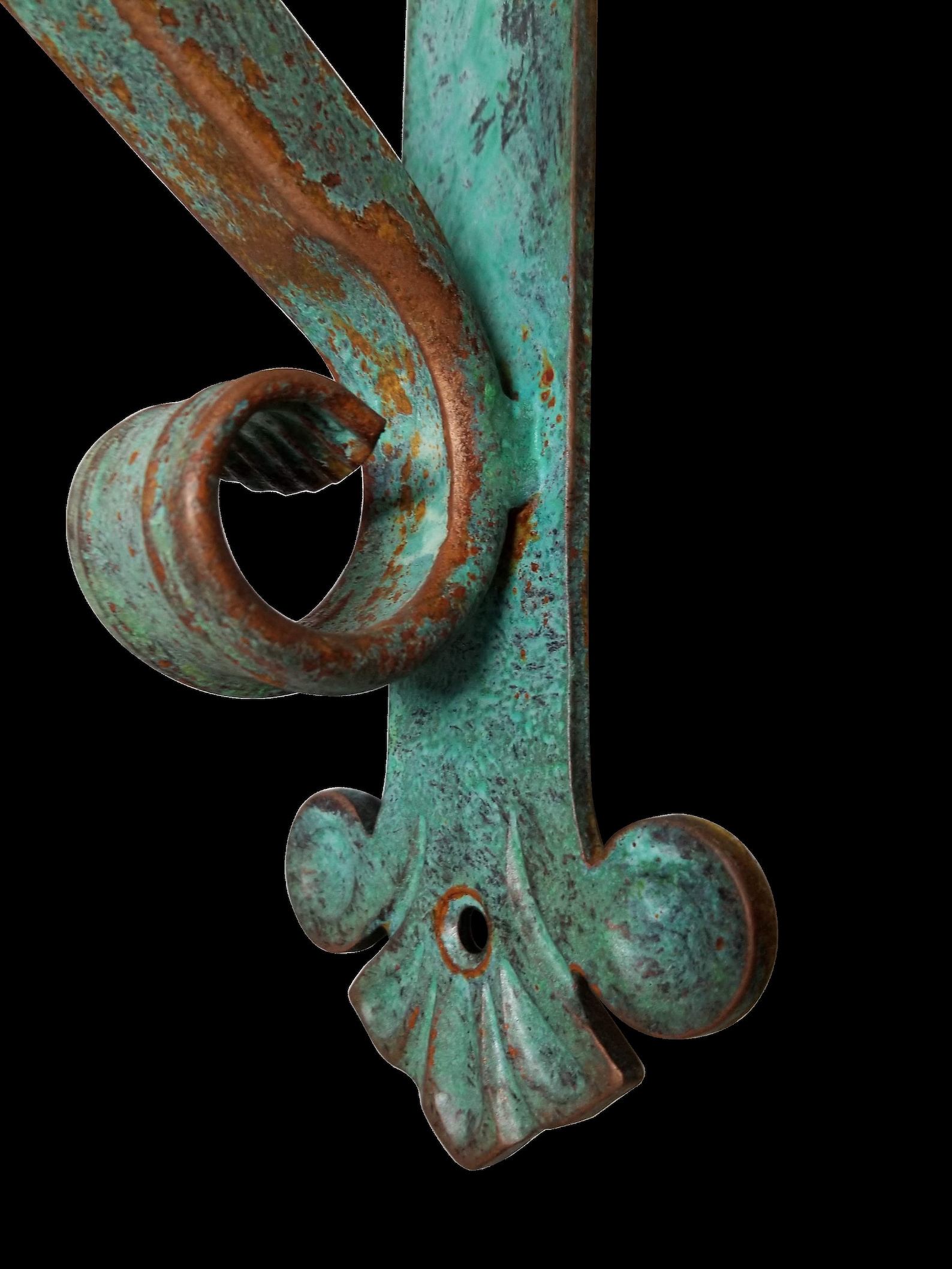 Decorative Iron Angle Bracket is Heavy Duty 7 Inch for Fireplace Mantel ...