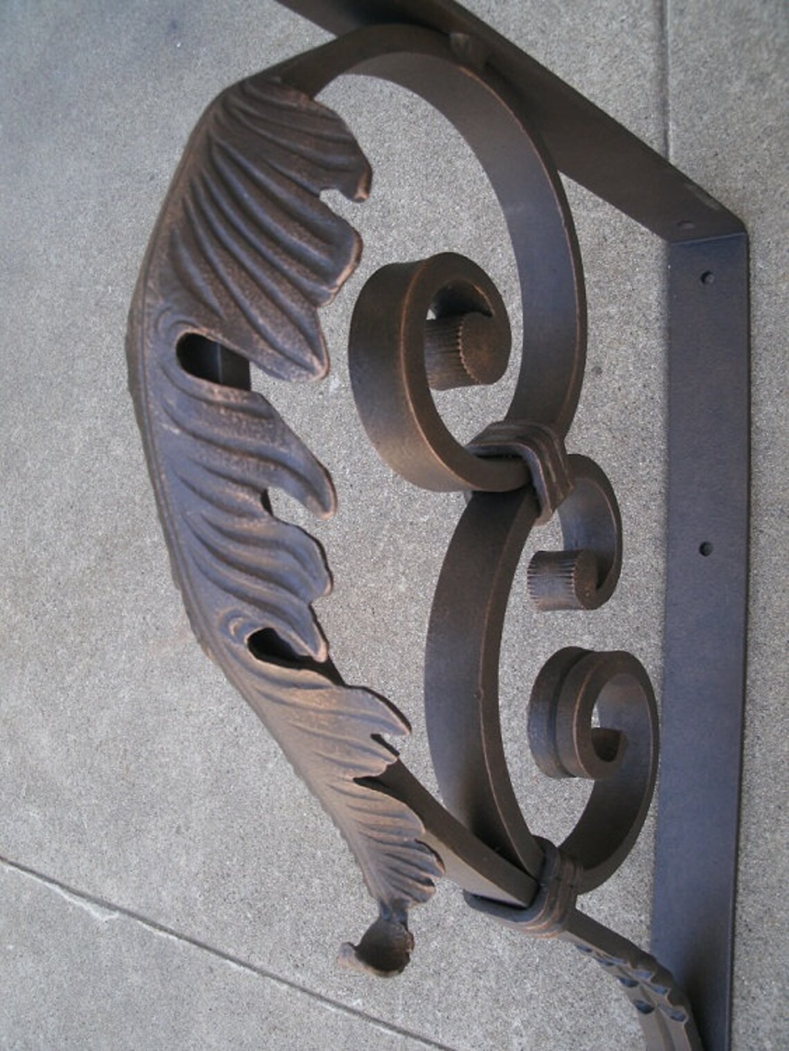 Large Full Decorative Counter Bracket-shelf Mounting Support Bar Top ...