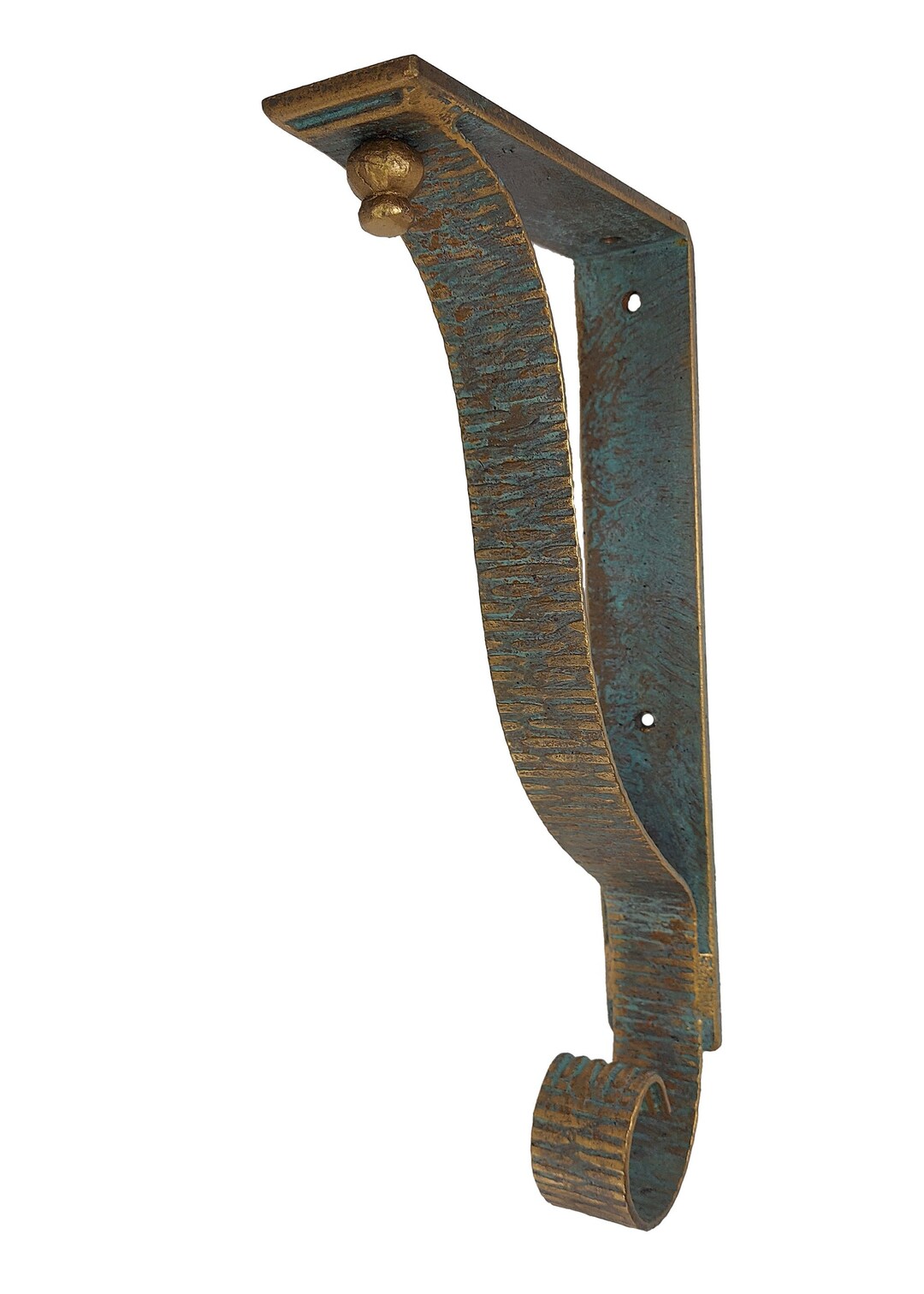 Heavy- Duty Shelf Bracket Unique Custom Iron Support - Custom Look and ...