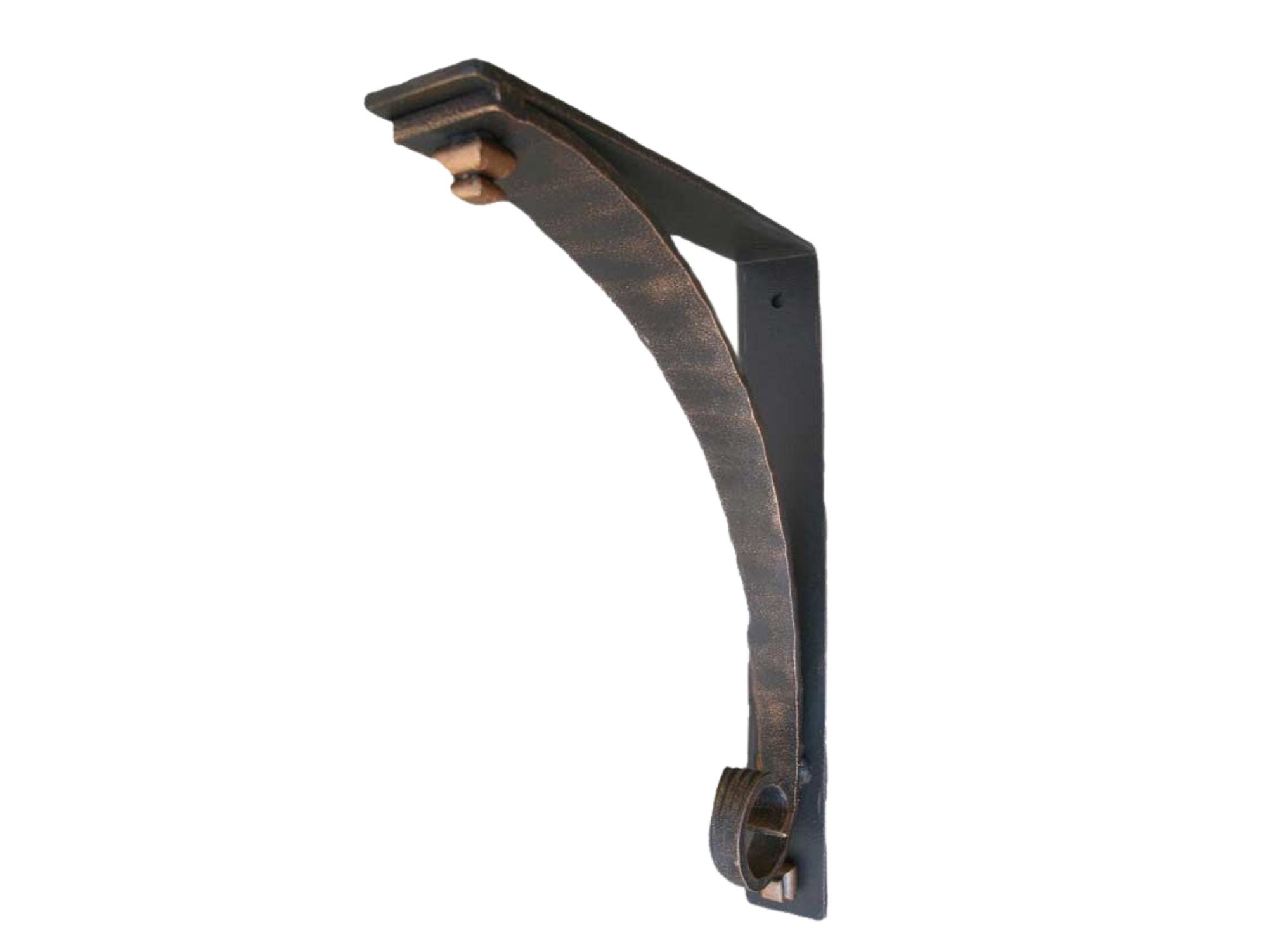 Decorative Handmade Heavy Duty Bronze Iron Angle Bracket for Shelving ...