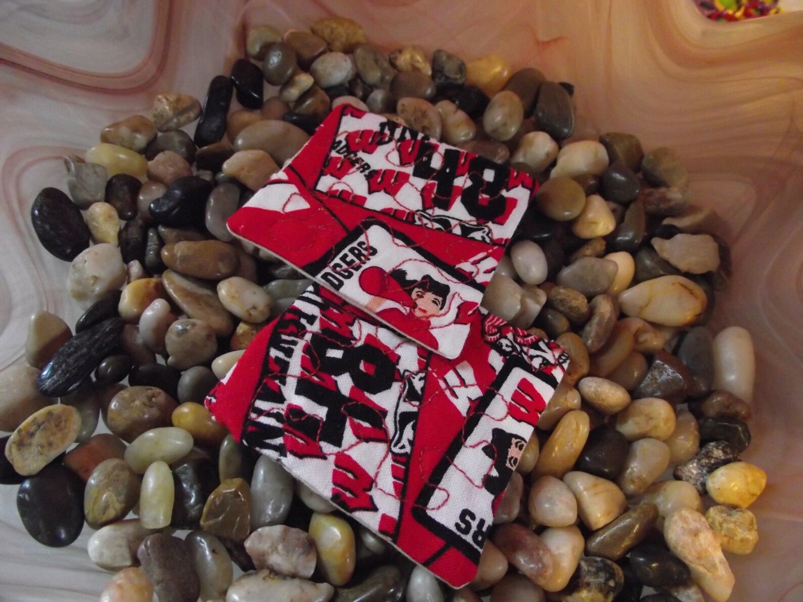 Wisconsin Badgers Quilted Pin - Etsy