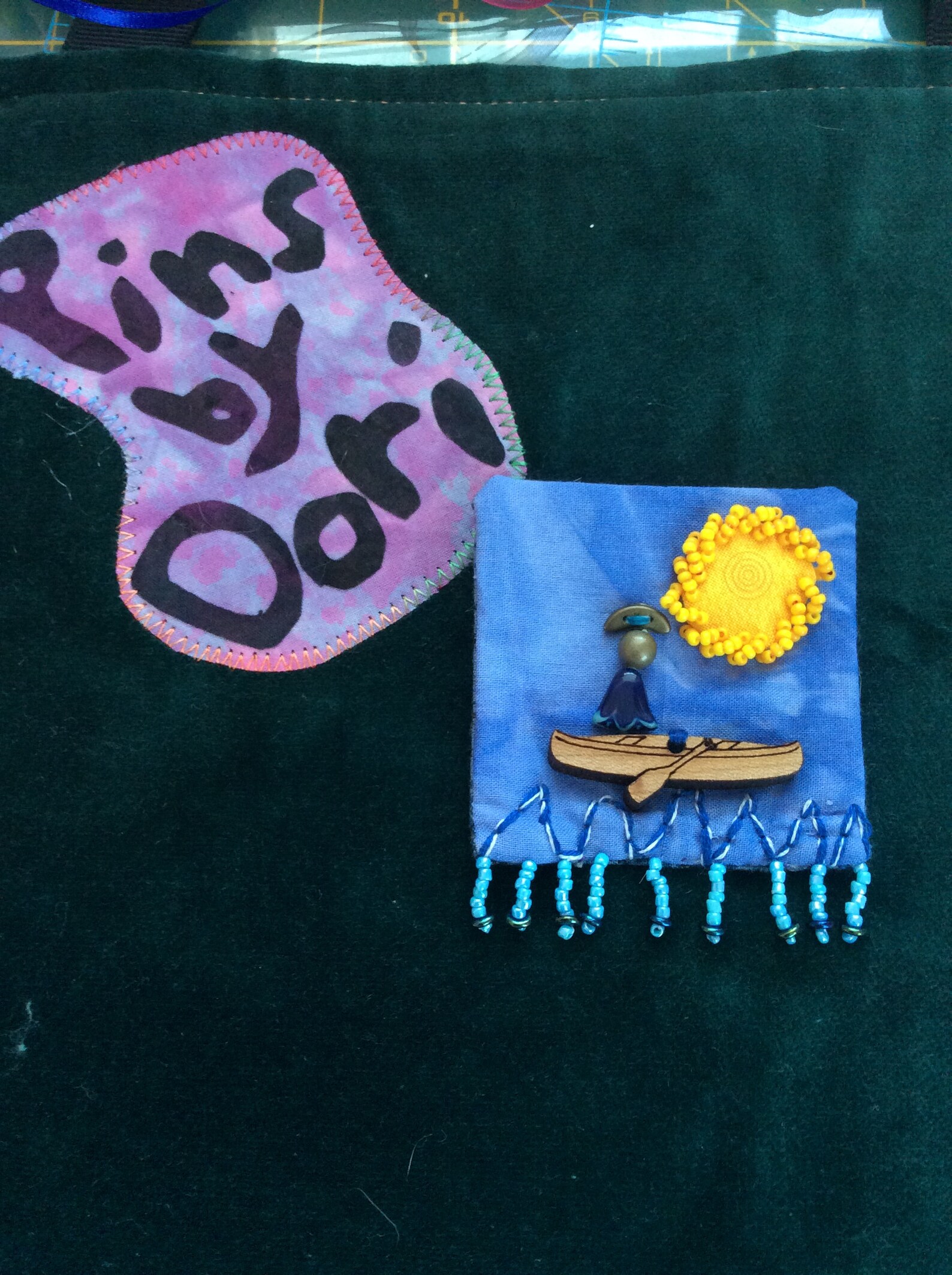 Row Row Row the Boat Pin Brooch | Etsy