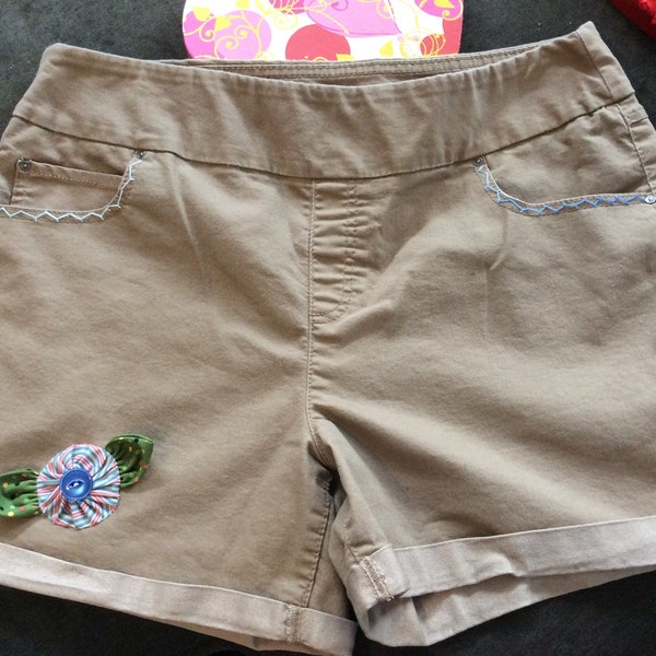 Embellished Shorts - Etsy