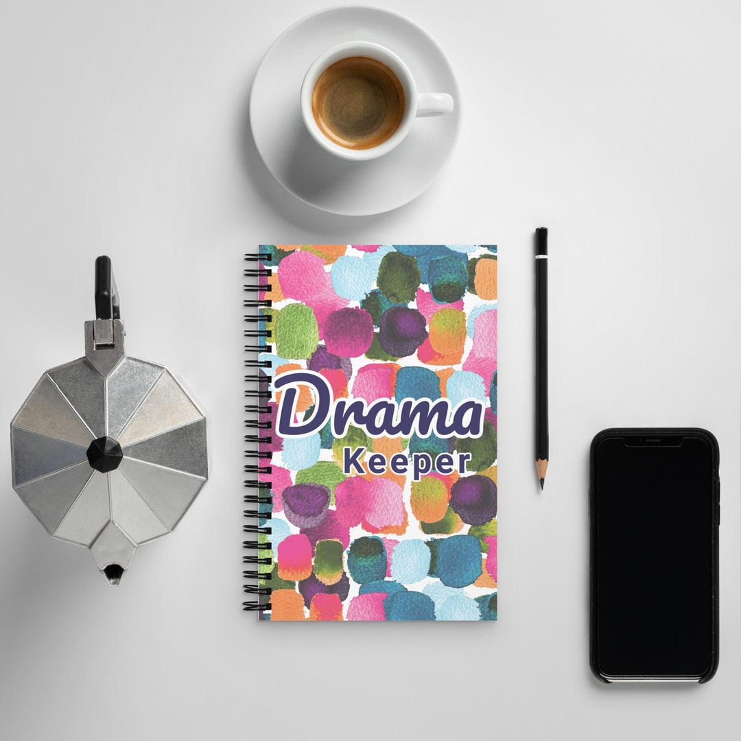 Drama Keeper Spiral Journal for Kids & Preteens | Cute Animal Notebook ...
