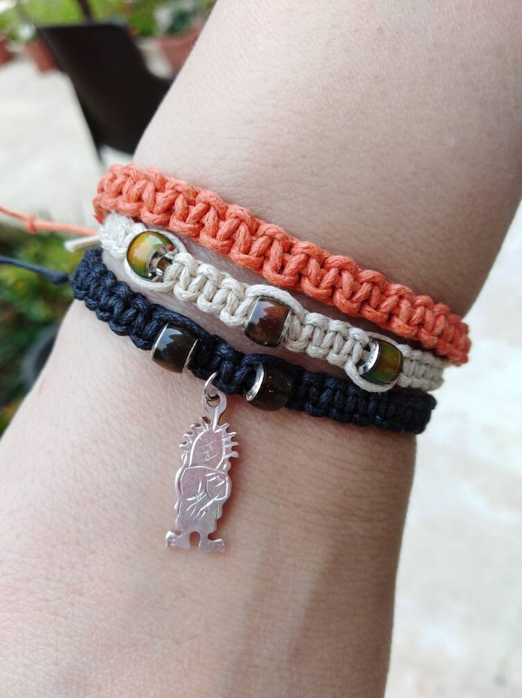 Pulsera Handalah de plata pulsera Palestina joyería - Etsy España