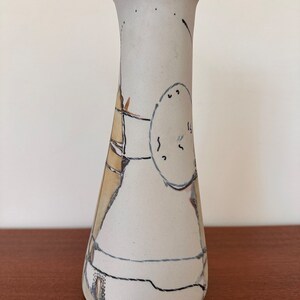 James Rothrock Abstract Art Pottery Porcelain Vase - Etsy