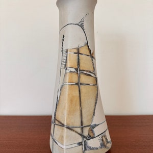 James Rothrock Abstract Art Pottery Porcelain Vase - Etsy