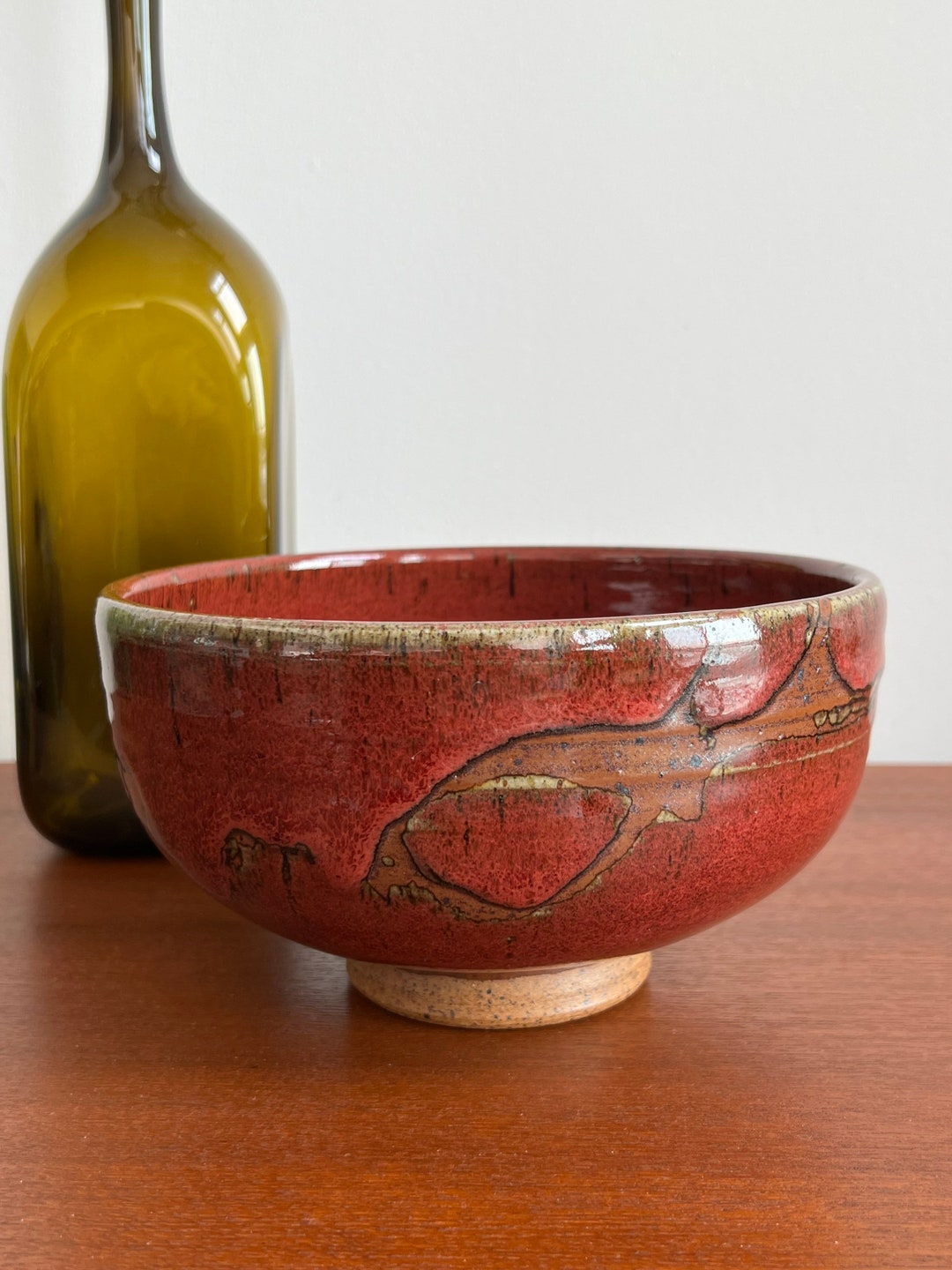 Walter Dexter Stoneware Studio Art Pottery Bowl - Etsy