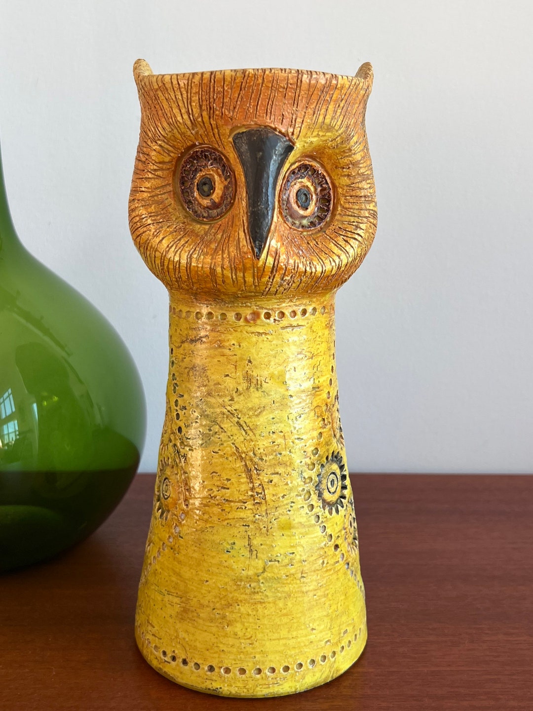 Rosenthal Netter Pottery Owl Vintage Candle Holder - Etsy