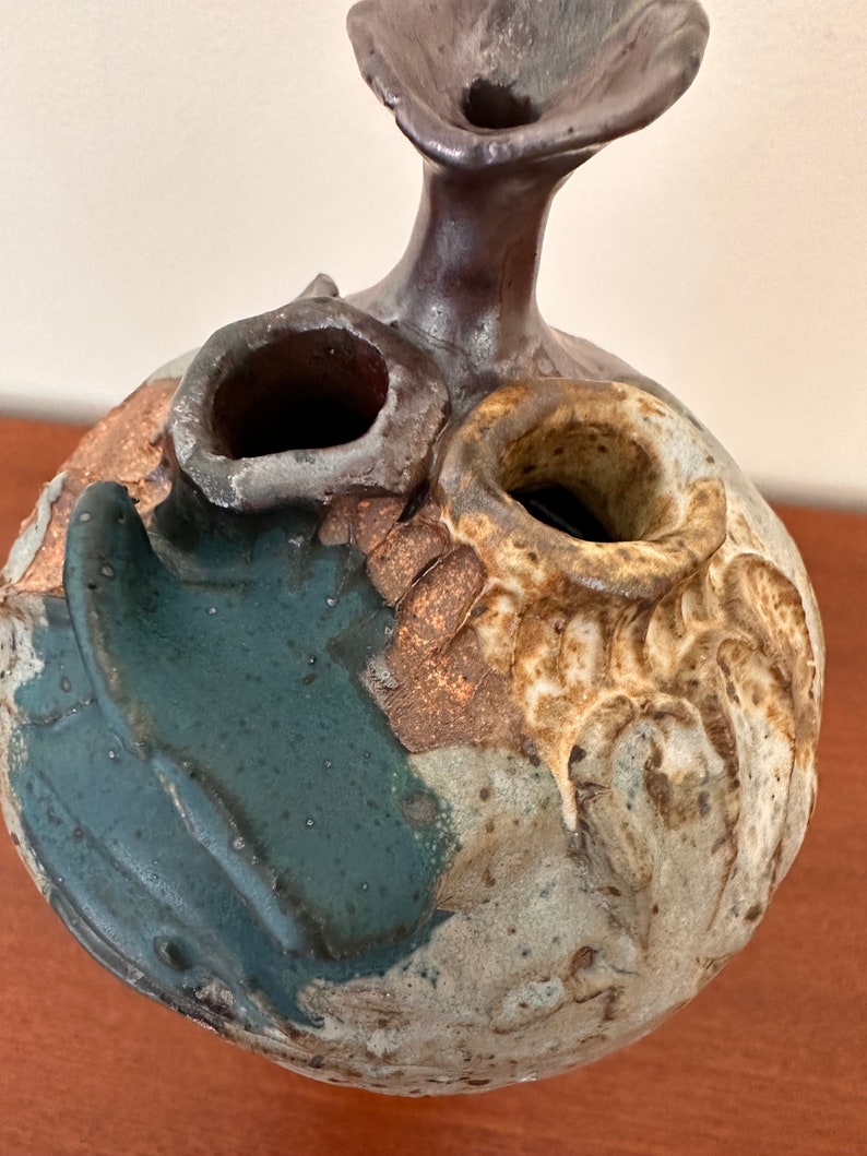 Raymond E. Gallucci Studio Art Vintage Abstract Pottery Vase - Etsy