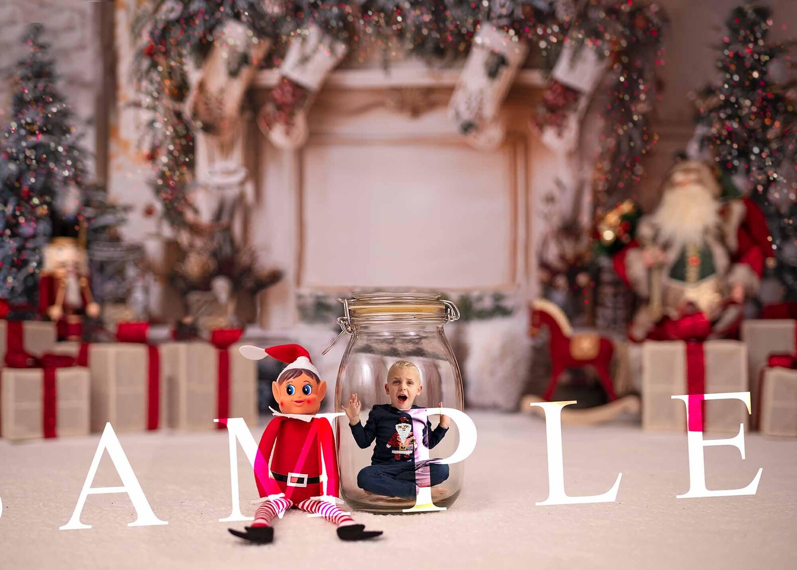 Christmas Digital Background - Etsy