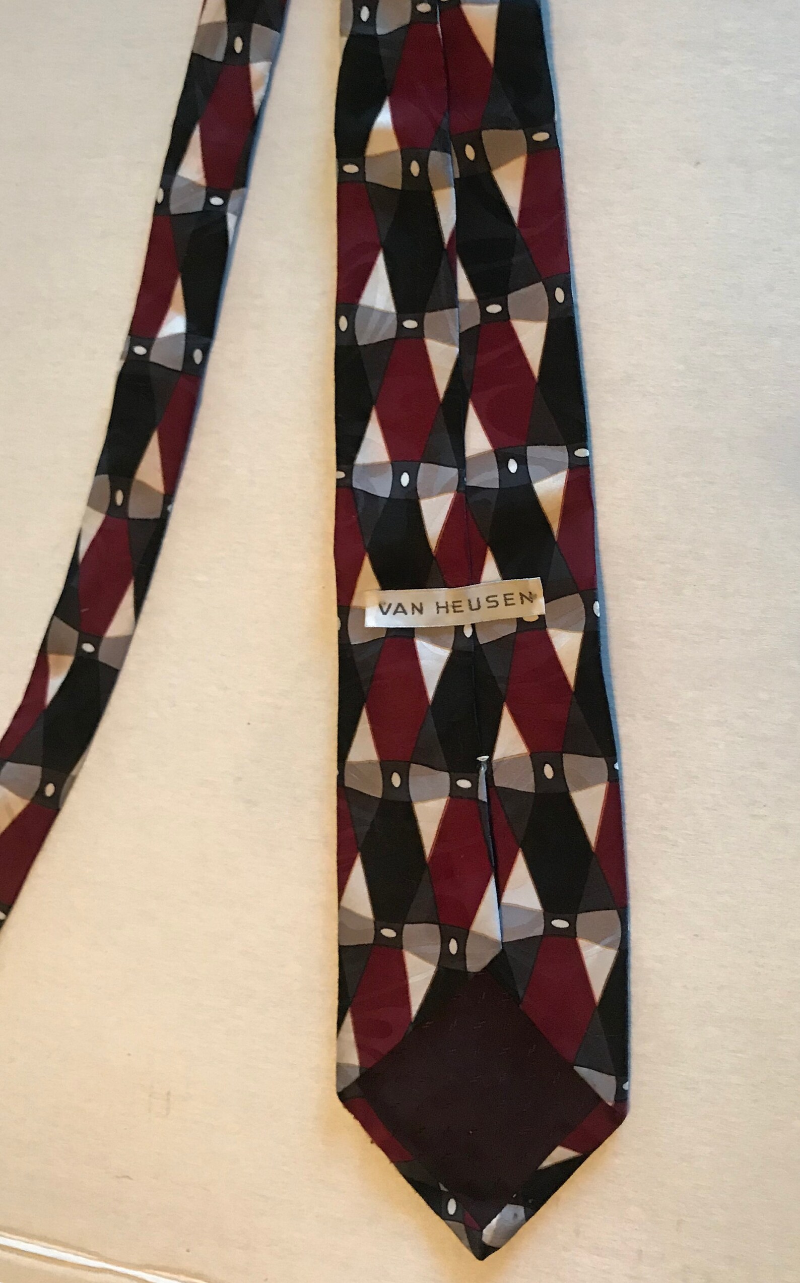 Vintage Tie Bert Pulitzer Made in the USA Burgandy | Etsy