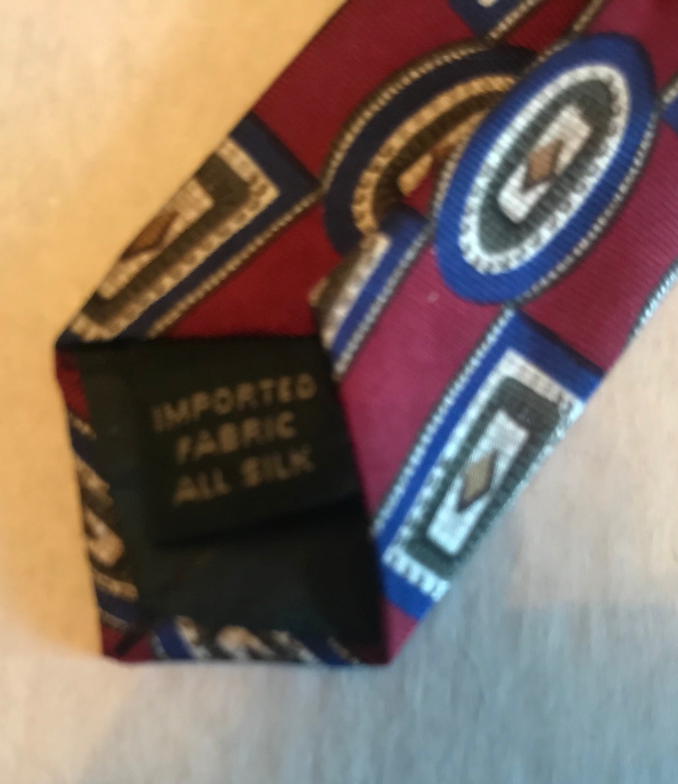 Vintage Tie Bert Pulitzer Made in the USA Burgandy - Etsy