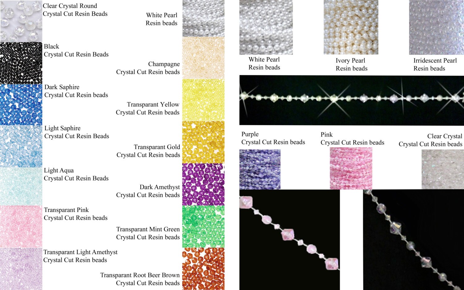 Bathtub/shower Header Bling....double Swag W/ Short - Etsy