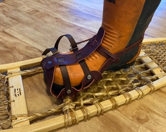 New Leather Snowshoe Harnesses - Etsy