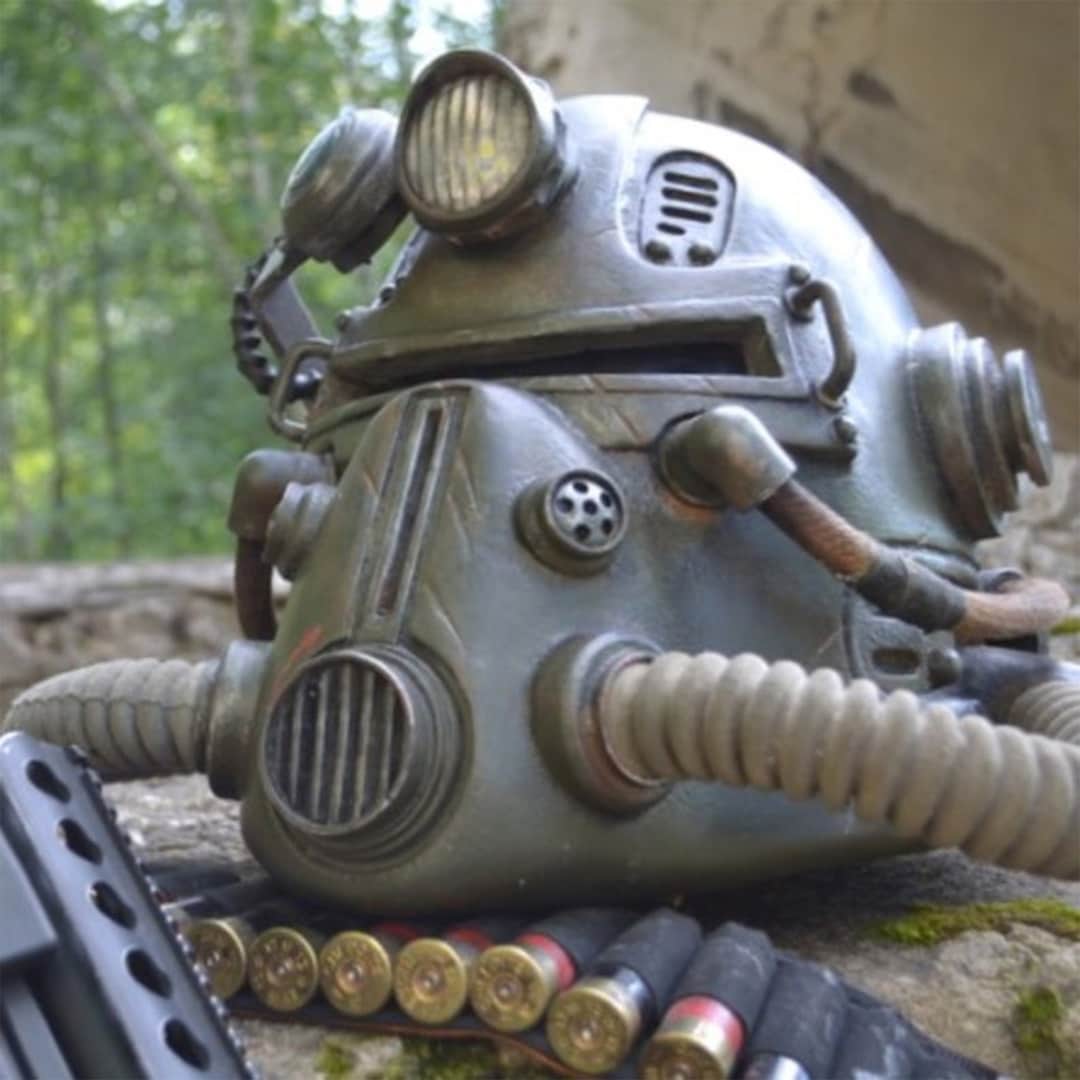 Fallout Helmet Cosplay T-51b Power Armor Helmet - Etsy