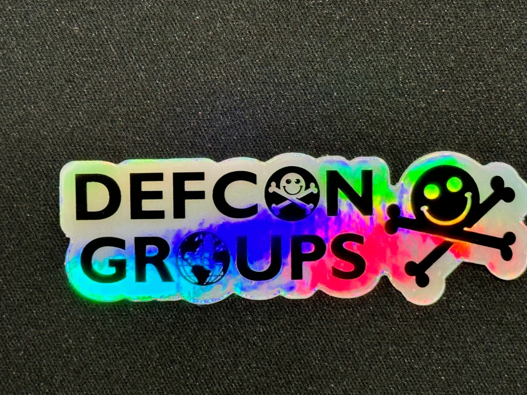 3” DEF CON Groups Logo Holographic Sticker - Etsy
