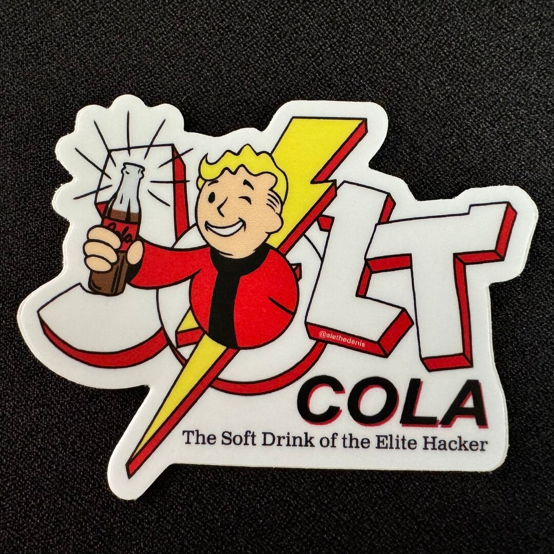 3" Fallout Vault Boy and Jolt Cola Inspired Variant Unofficial Defcon ...