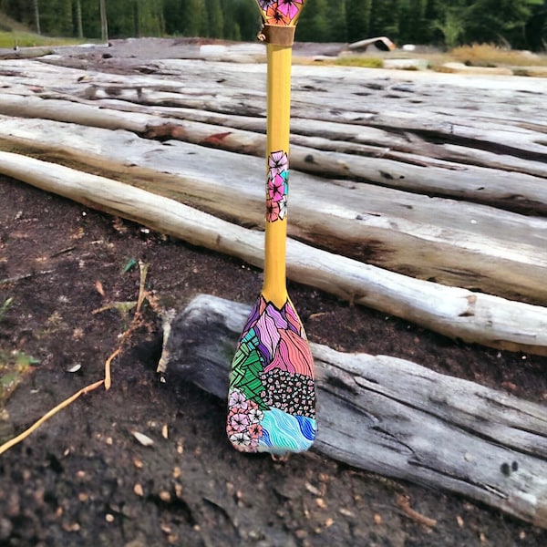 Painted Paddle - Etsy